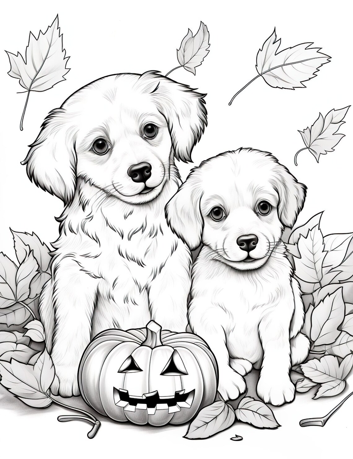 5 Autumn Coloring Pages. Teacher, Color Pages for Kids, Cute Coloring ...