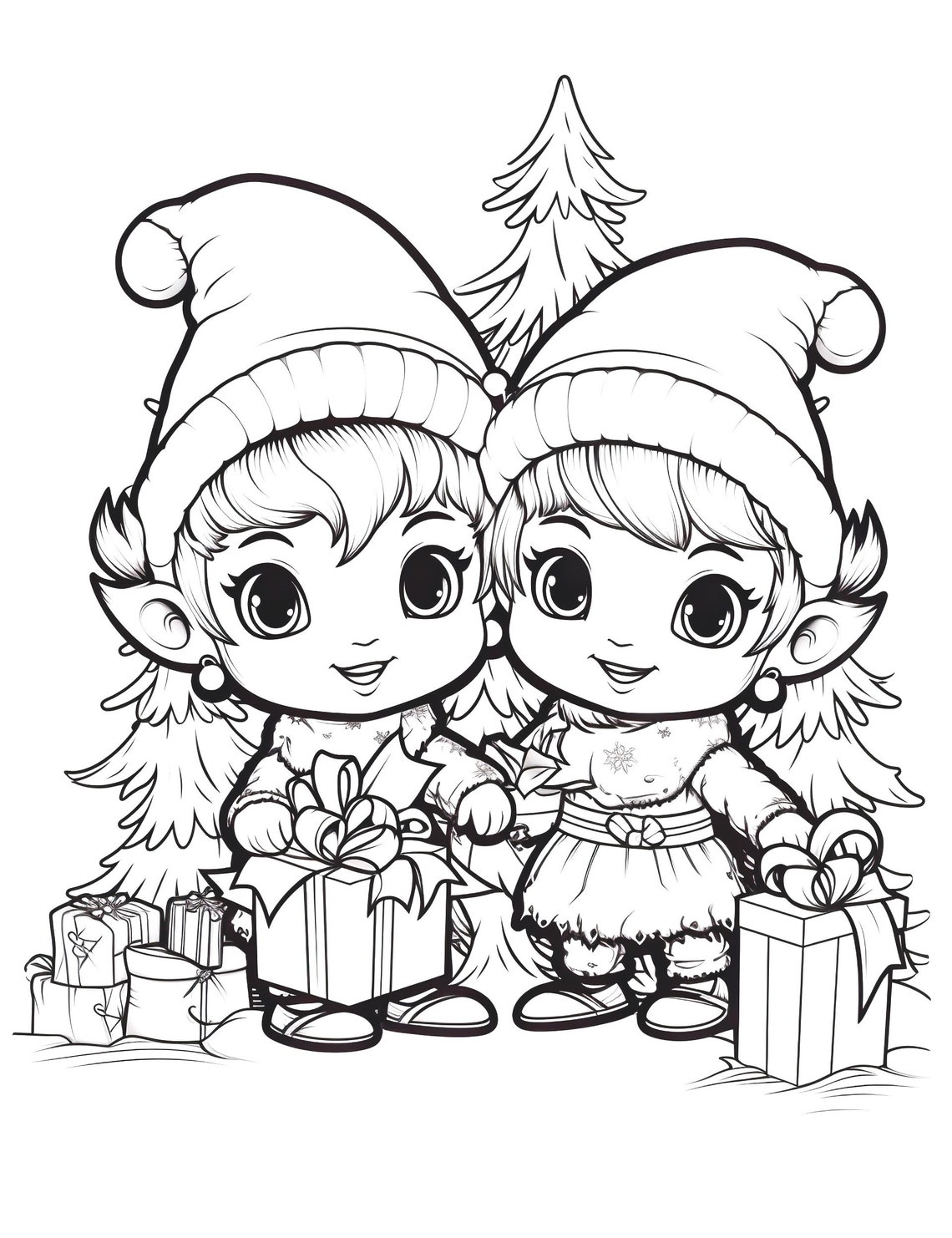 5 Winter Coloring Pages. Teacher, Color Pages for Kids, Cute Coloring ...