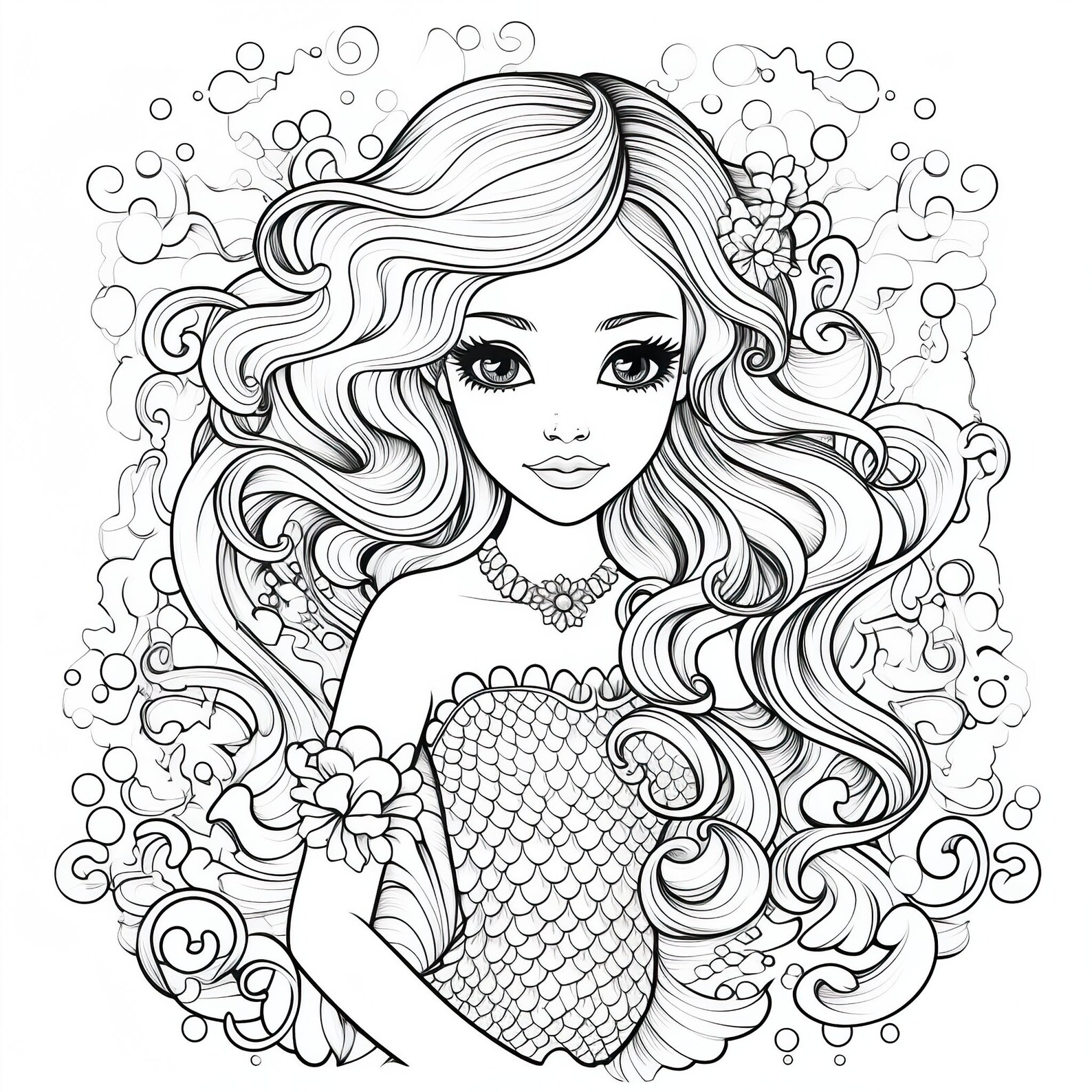 5 Whimsical Water Coloring Pages. Teacher, Color Pages for Kids, Cute ...