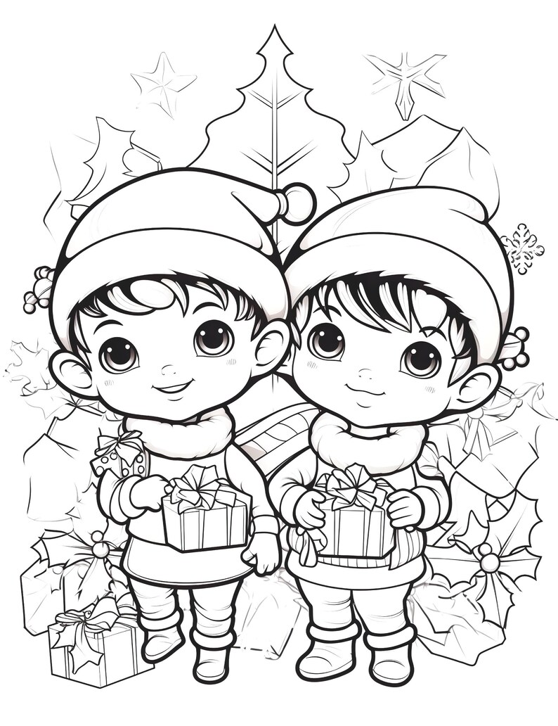 5 Winter Coloring Pages. Teacher, Color Pages for Kids, Cute Coloring ...