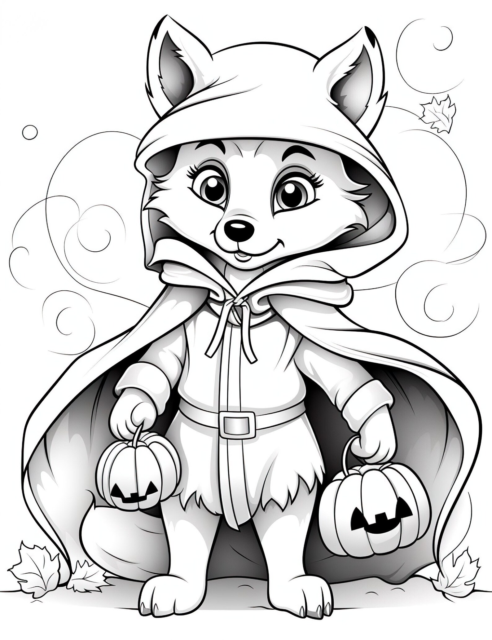 5 Halloween Coloring Pages. Teacher, Color Pages for Kids, Cute ...