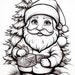 5 Christmas Holiday Coloring Pages. Teacher, Color Pages for Kids, Cute ...