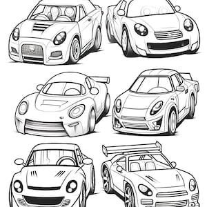 5 Cars Trucks and Trains Coloring Pages, Teacher, Color Pages for Kids ...