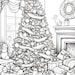 5 Christmas Holiday Coloring Pages. Teacher, Color Pages for Kids, Cute ...