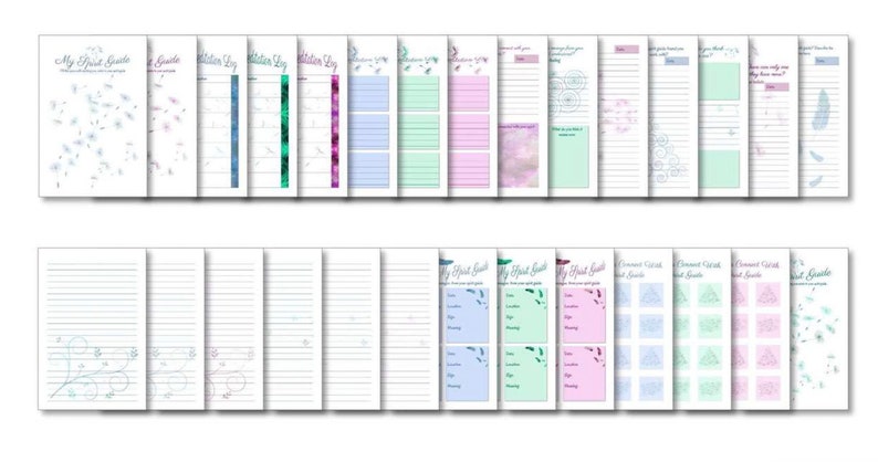 Spirit Guide Journal Printable Digital Download PDF - Etsy