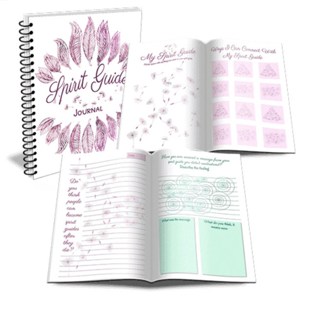Spirit Guide Journal Printable Digital Download PDF - Etsy