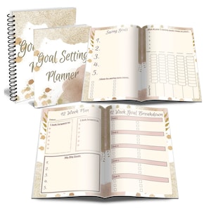 Goal Setting Planner - Printable PDF Download Digital - Etsy