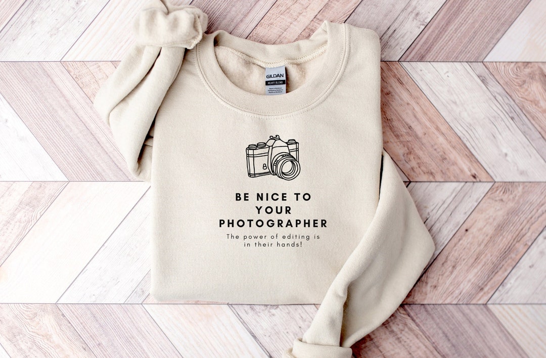Funny Camera Sweater for Photographer Sweatshirt Photography Gift ...