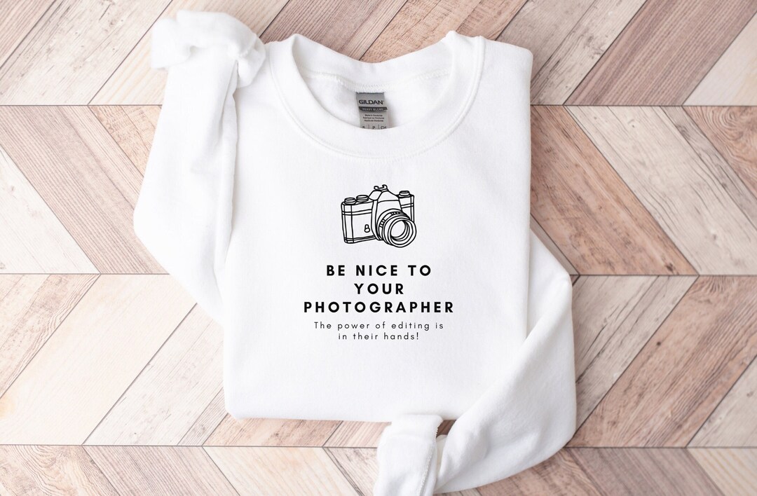 Funny Camera Sweater// Photographer Sweatshirt// Photography Gift ...