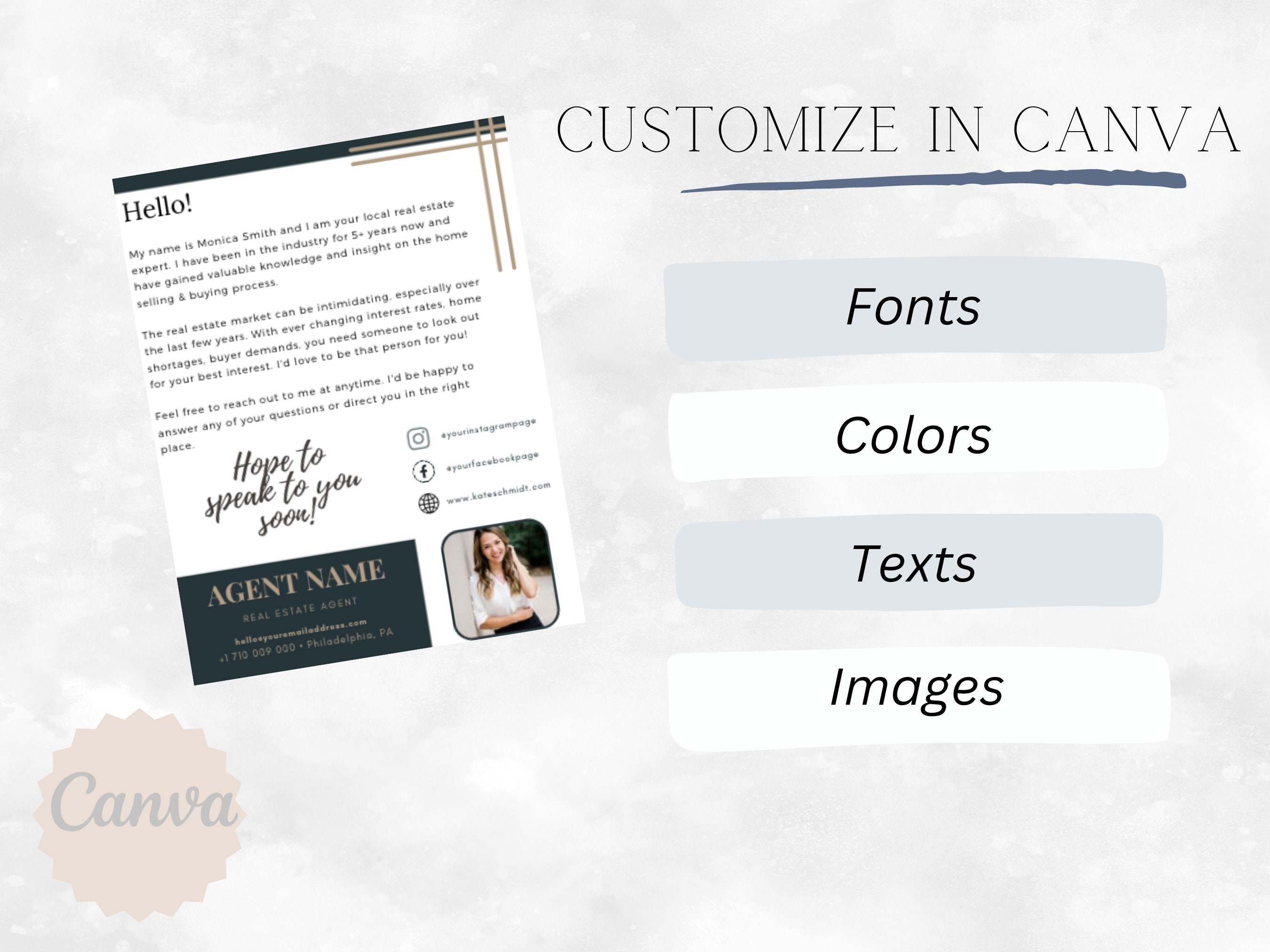 Introduction Real Estate Agent | Introduction Letter Real Estate ...