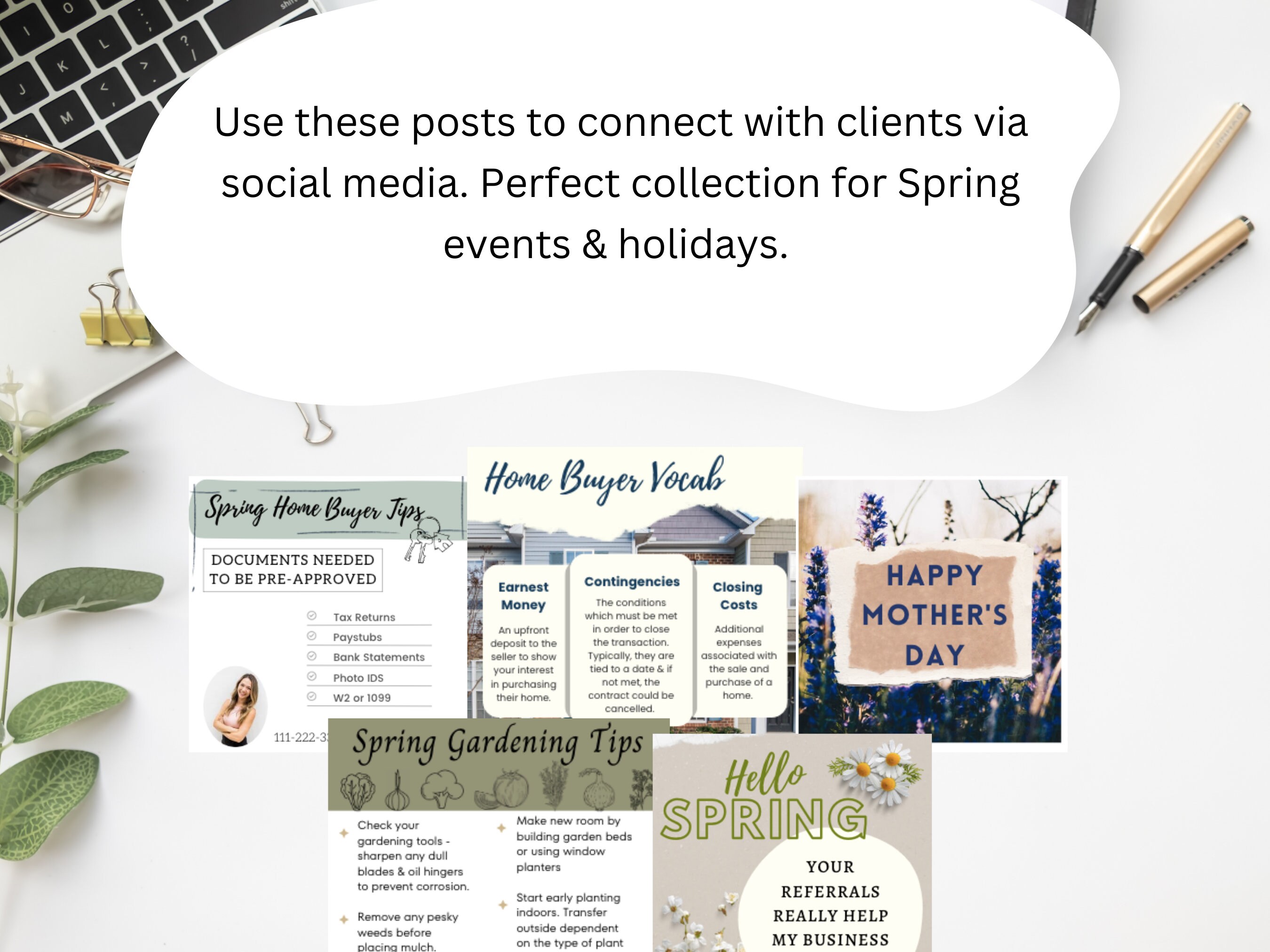15 Spring Real Estate Instagram Posts | Real Estate Spring Marketing ...