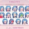 Megumi Fushiguro JJK Emote/sticker Pack Streaming on Twitch/youtube and ...