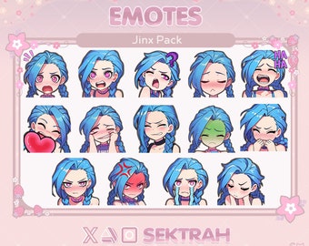 Cute League of Legends Ahri Emote/sticker Pack 1 Streaming on Twitch ...