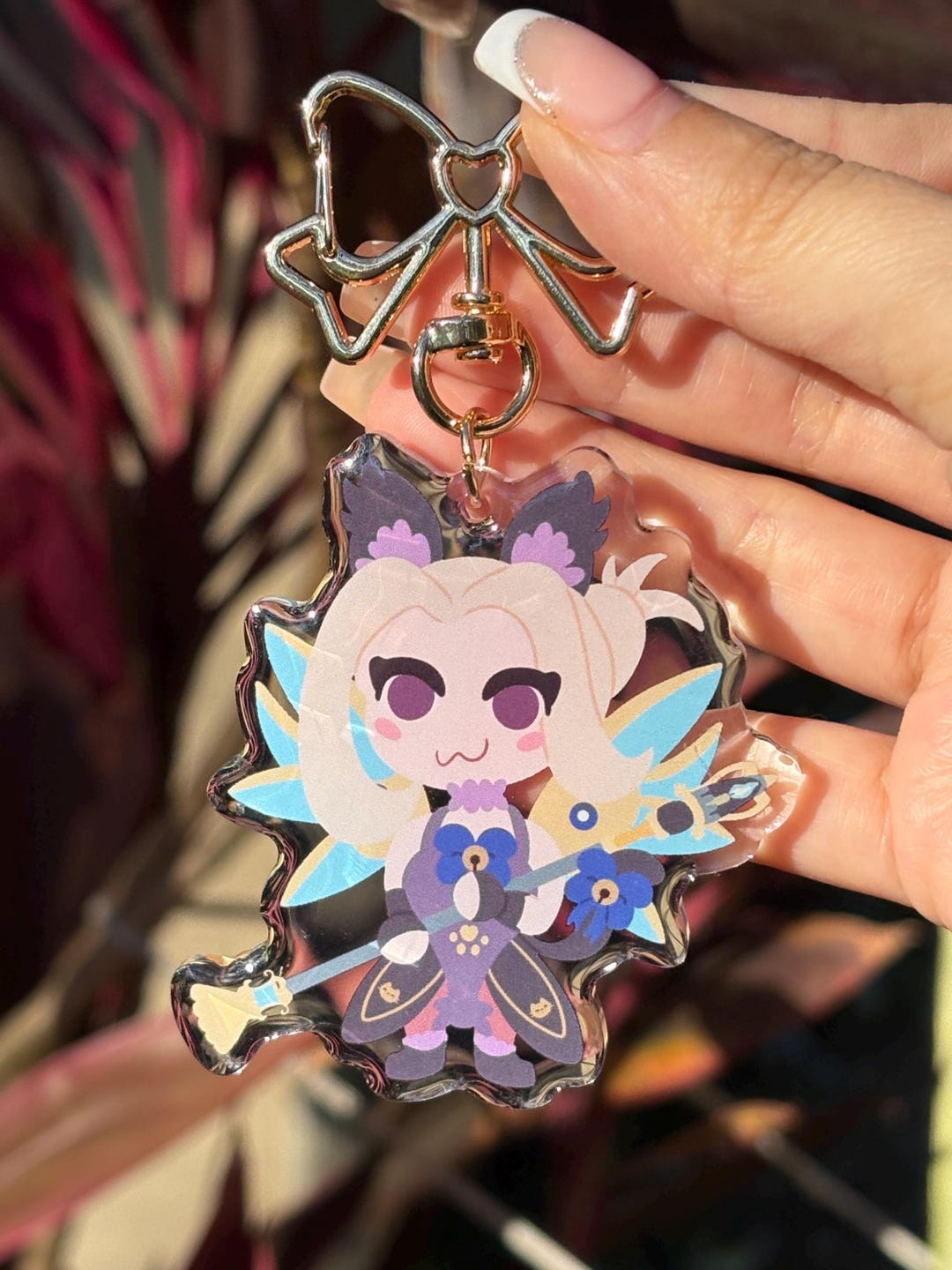 Overwatch Cat Mercy Acrylic Keychain - Etsy