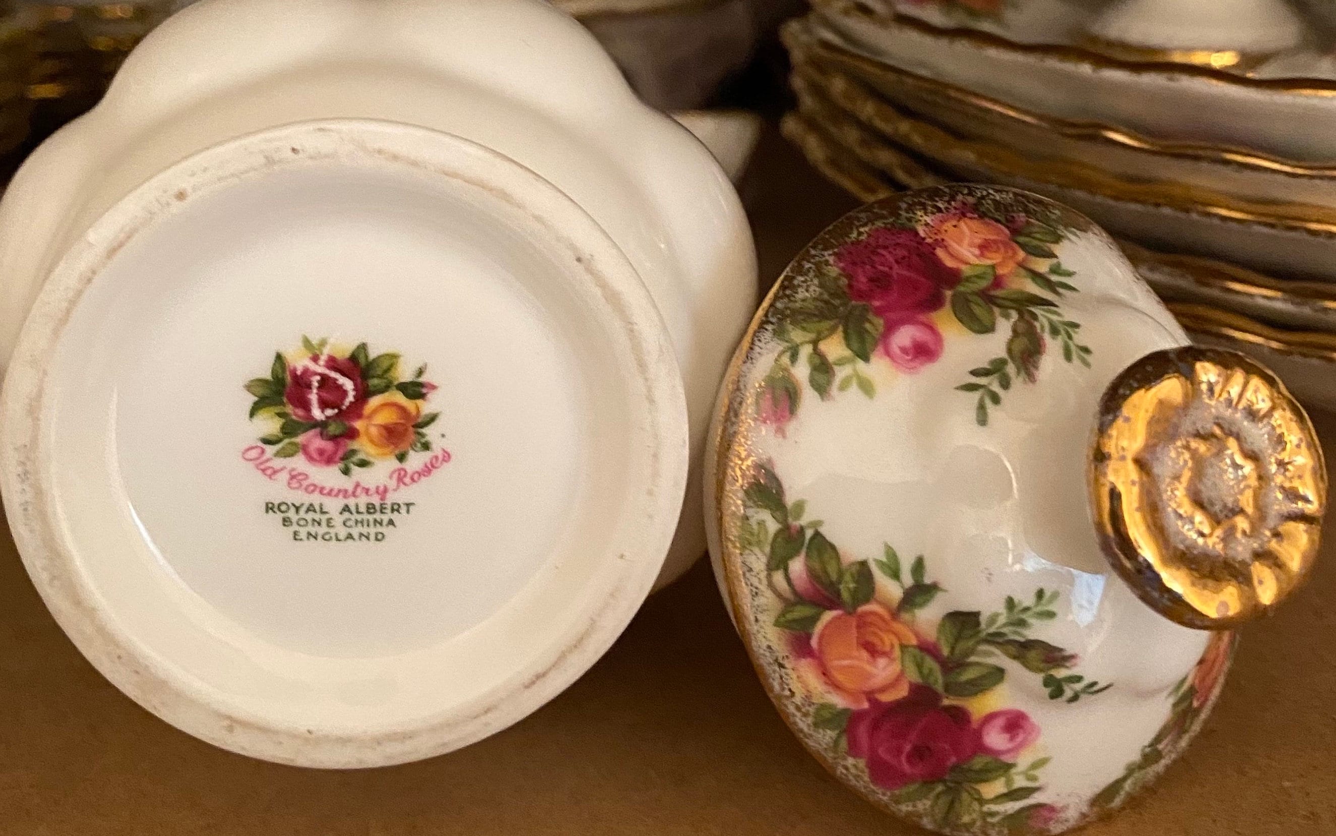 Royal Albert Old Country Roses Large Tea Set and Coffee Set English ...