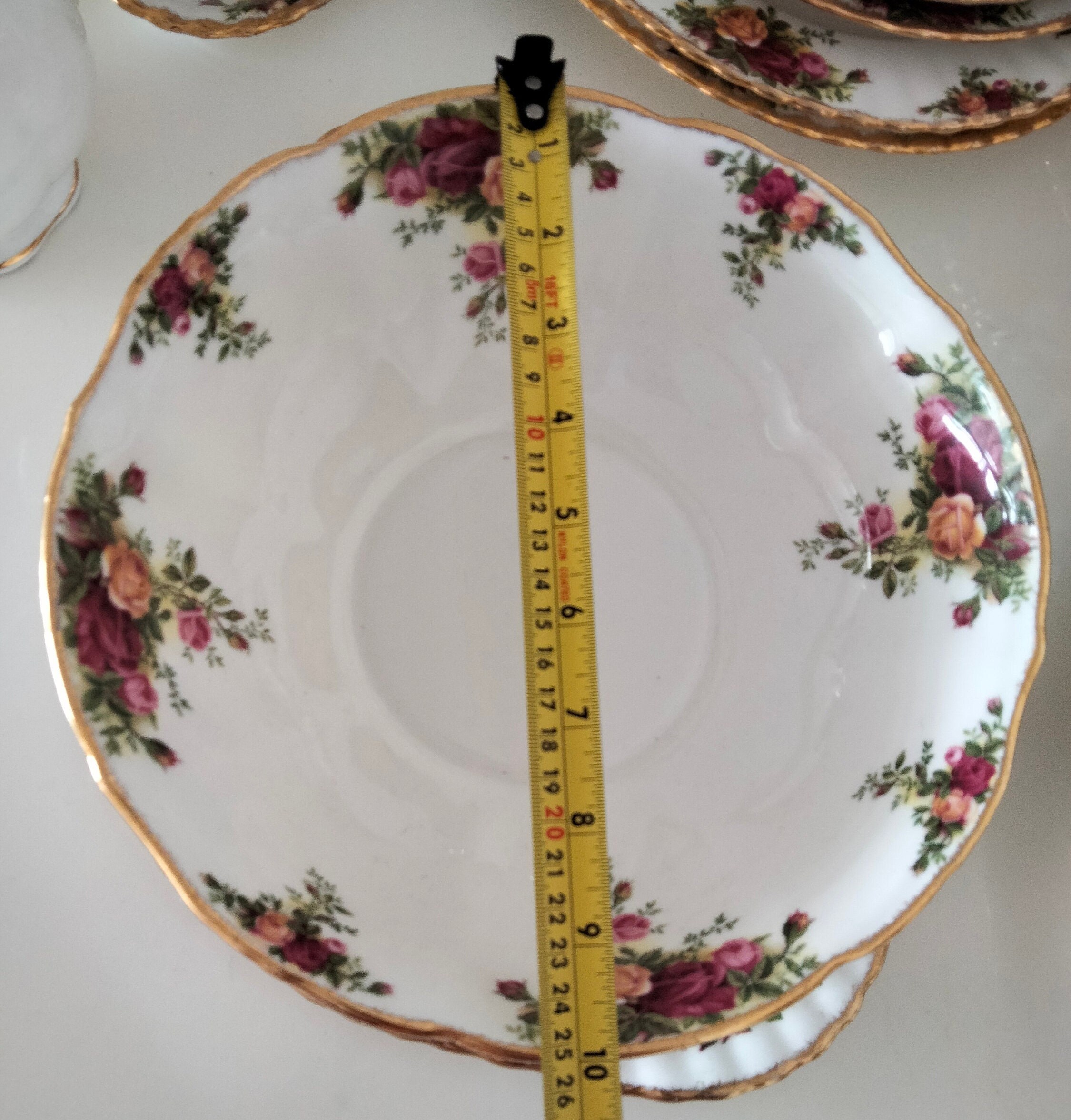 Royal Albert Old Country Roses Large Salad Serving Dish/ Bowl 10 Inches ...