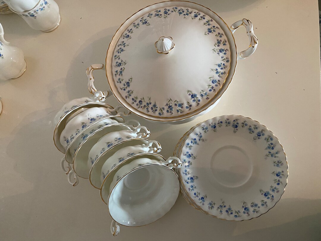 Royal Albert Memory Lane Dinner Set for Soup - Etsy