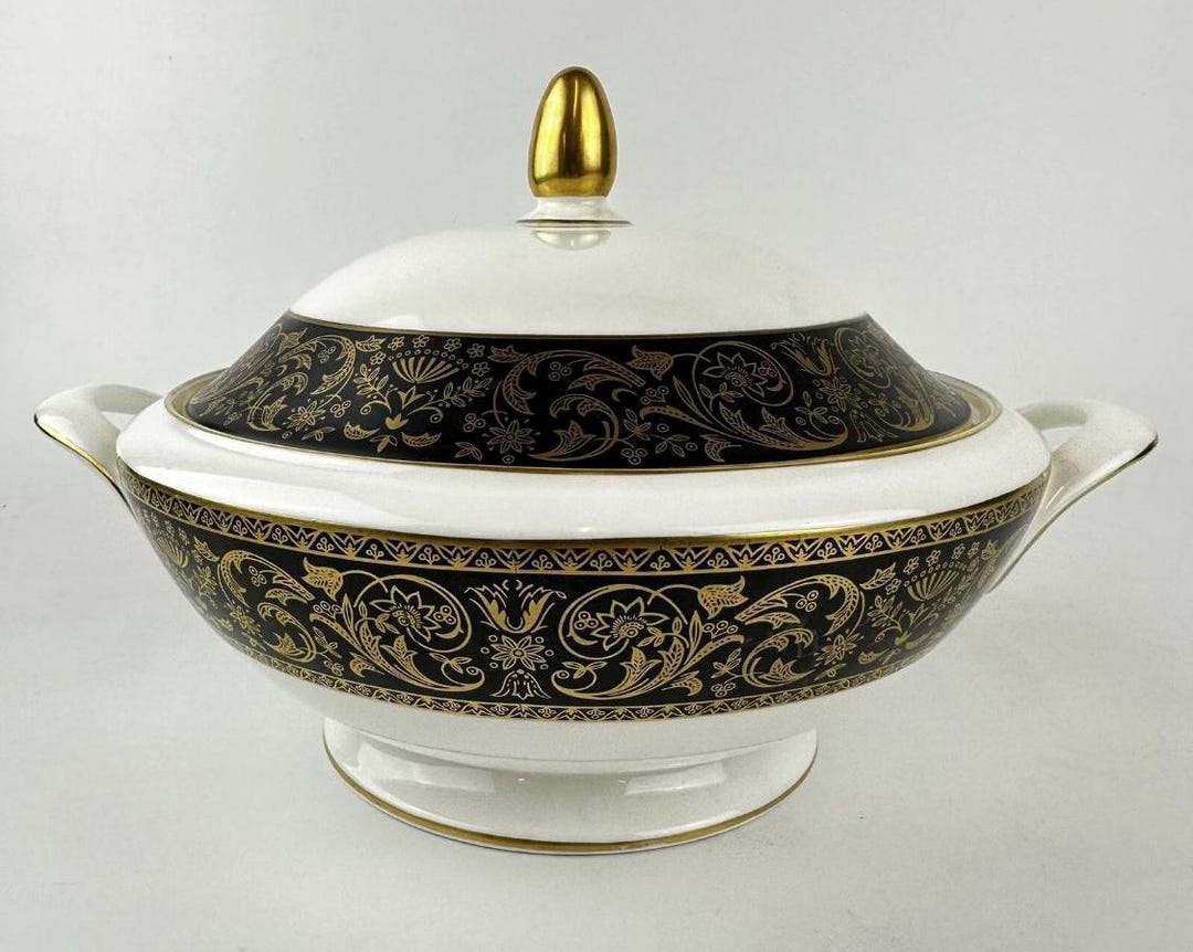 Minton Grandee Vegetable Covered Tureen, Lidded Bowl, Dinner Ware ...