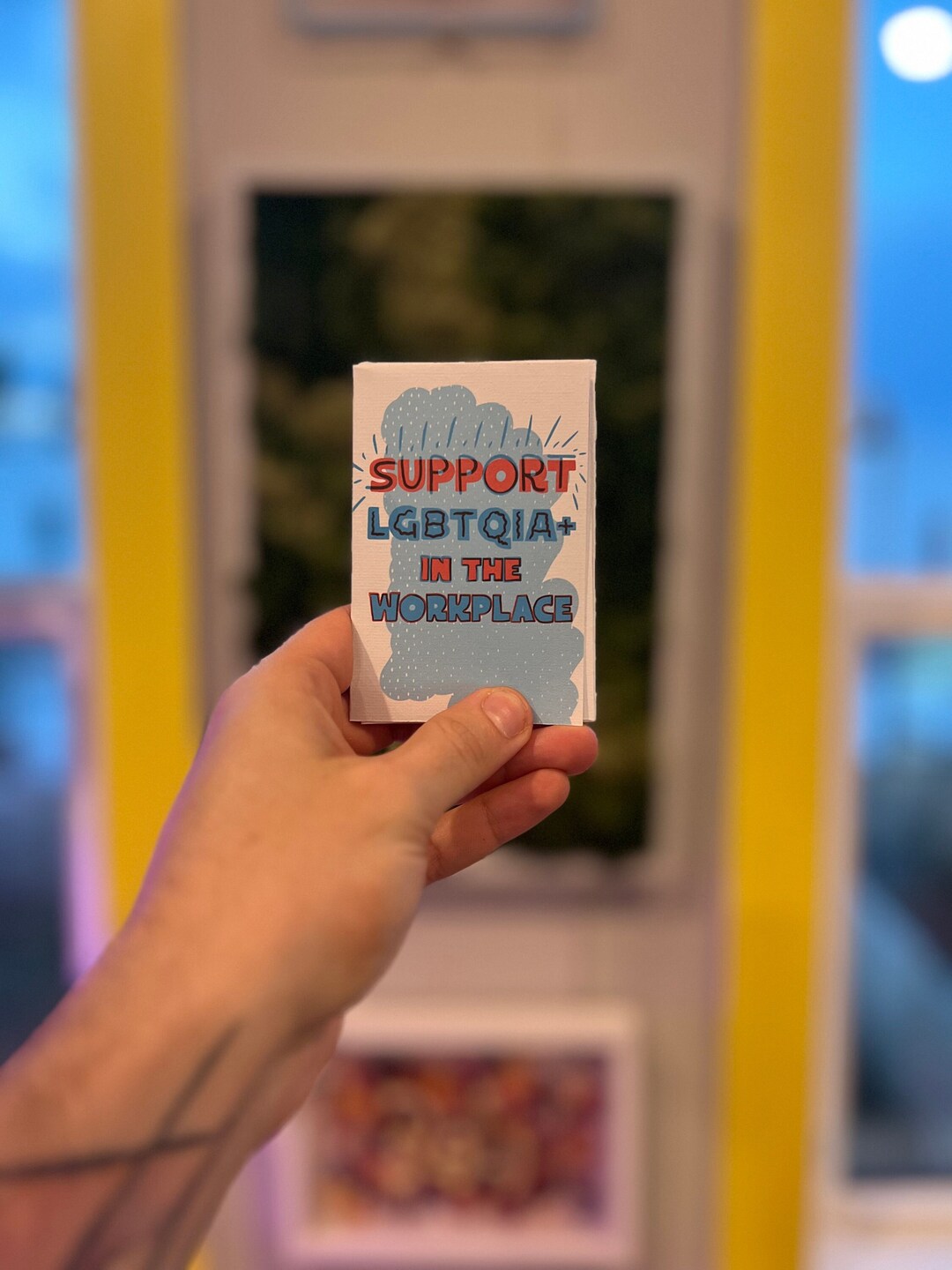 Illustrated Zine on LGBTQIA+ and the Workplace - Etsy