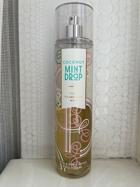 Coconut MINT DROP Fine Fragrance Mist Bath Body Works 1/2 Full 8 Oz SPRAY Perfume - Etsy