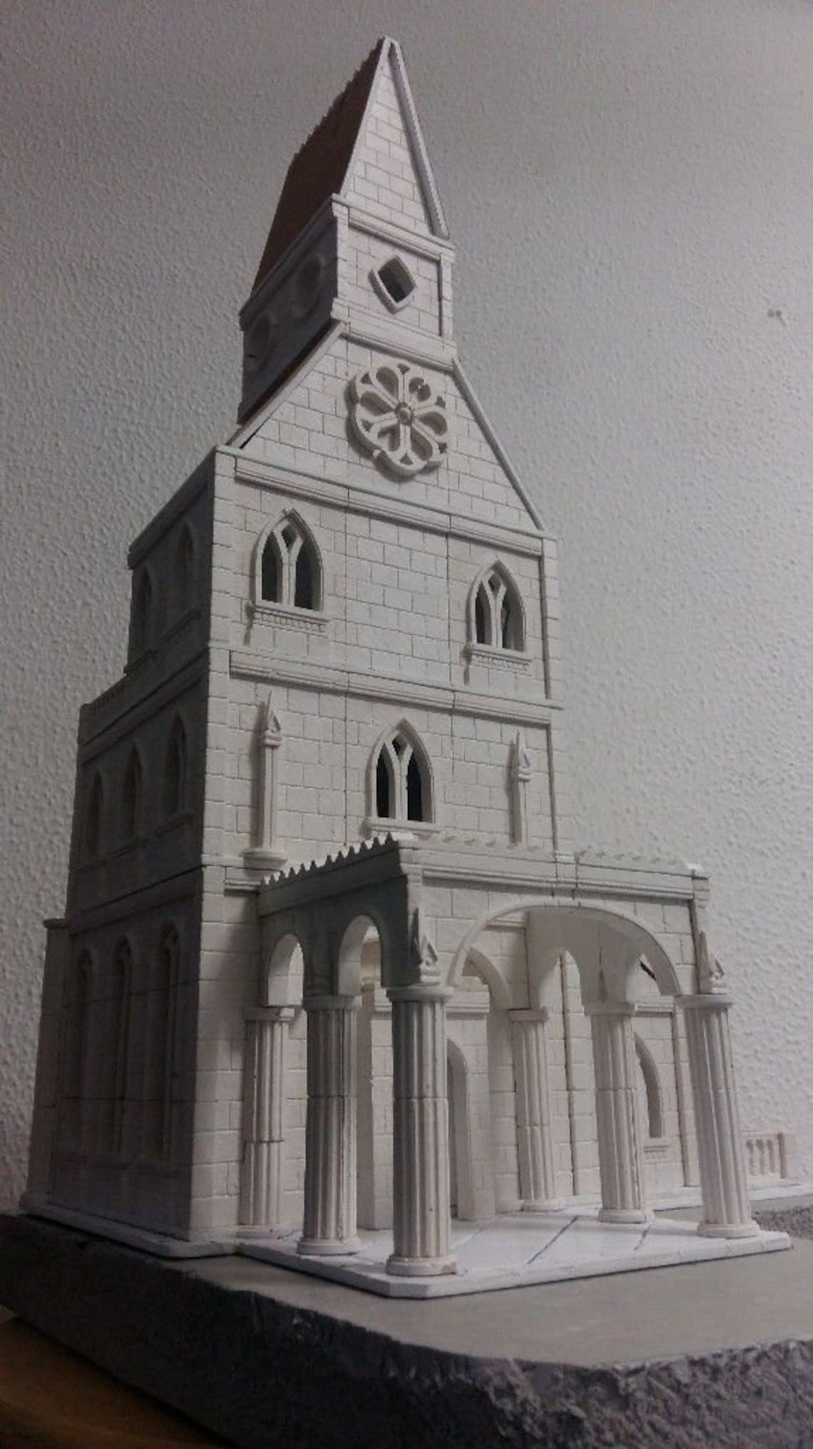 Gothic Cathedral. Master Silicone Mold for Warhammer 40000 Fantasy ...