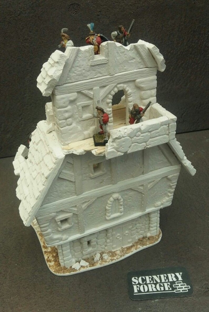 Medieval Fantasy Mold. Big Medieval Pieces. Wargame Silicone Mold ...