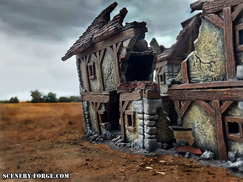 Medieval Fantasy Mold. Big Medieval Pieces. Wargame Silicone Mold ...