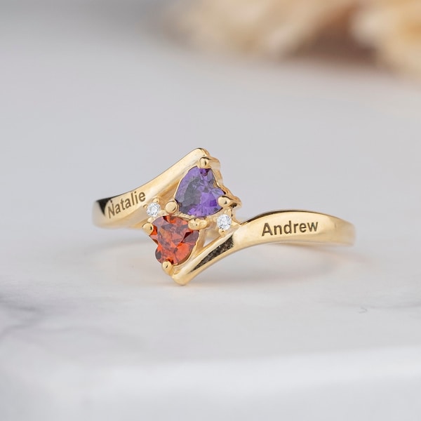 Birthstone Ring (Just for you!) - Etsy