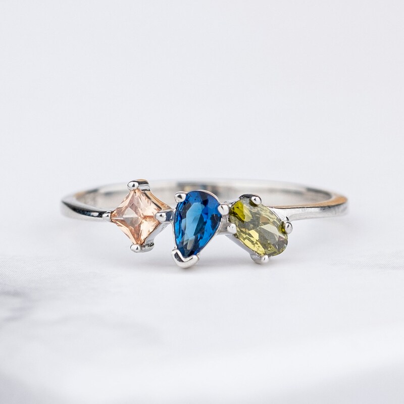 Custom Stone Ring - Etsy