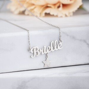 Name With Symbols Necklace, Personalized Gift, Handmade Jewelry ...