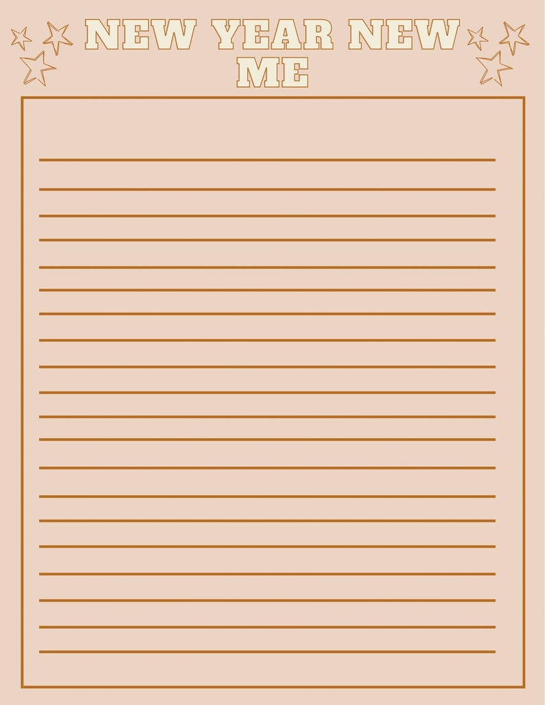 New Year Notes - Etsy