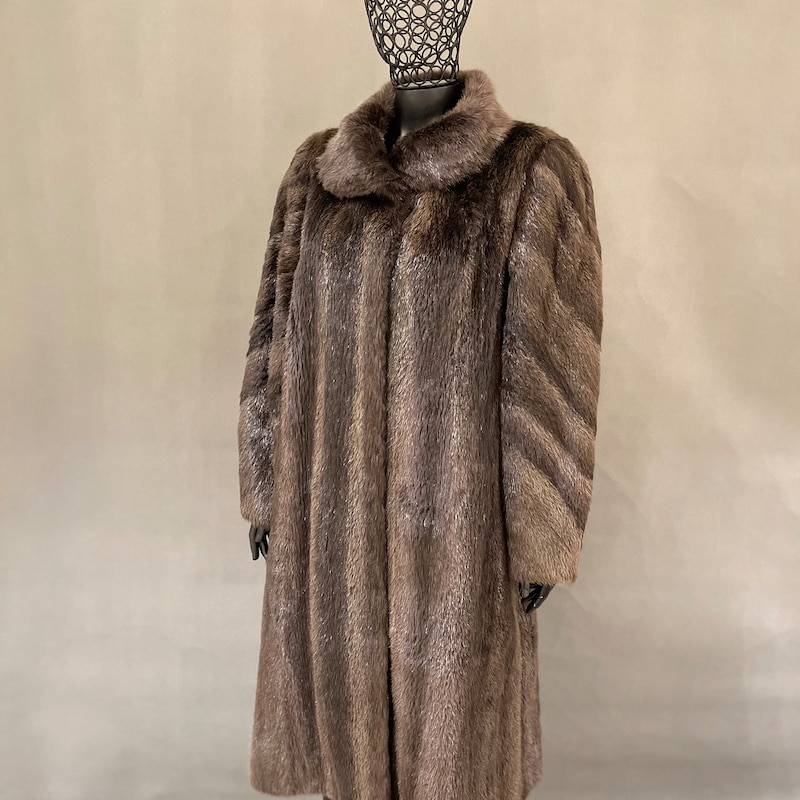 Nutria Fur Coat - Etsy