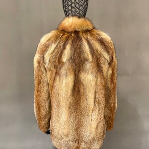 Fox Fur Coat, Red Fox Fur, Vintage Fox Fur, Real Fox Fur, Fluffy Fox ...