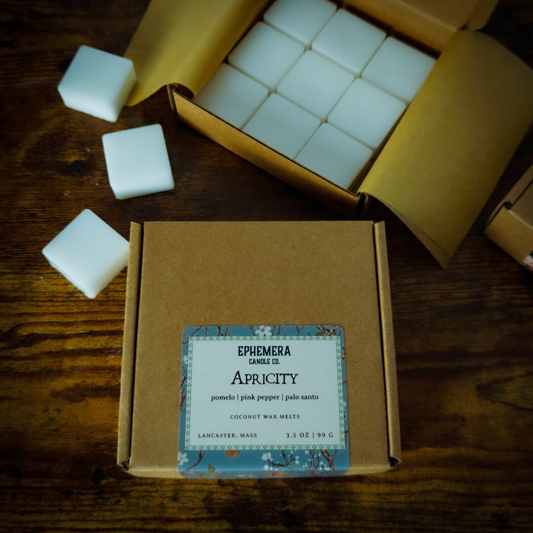 Apricity Scented Wax Melt Cubes: Pomelo, Pink Pepper, Palo Santo (3.5 ...