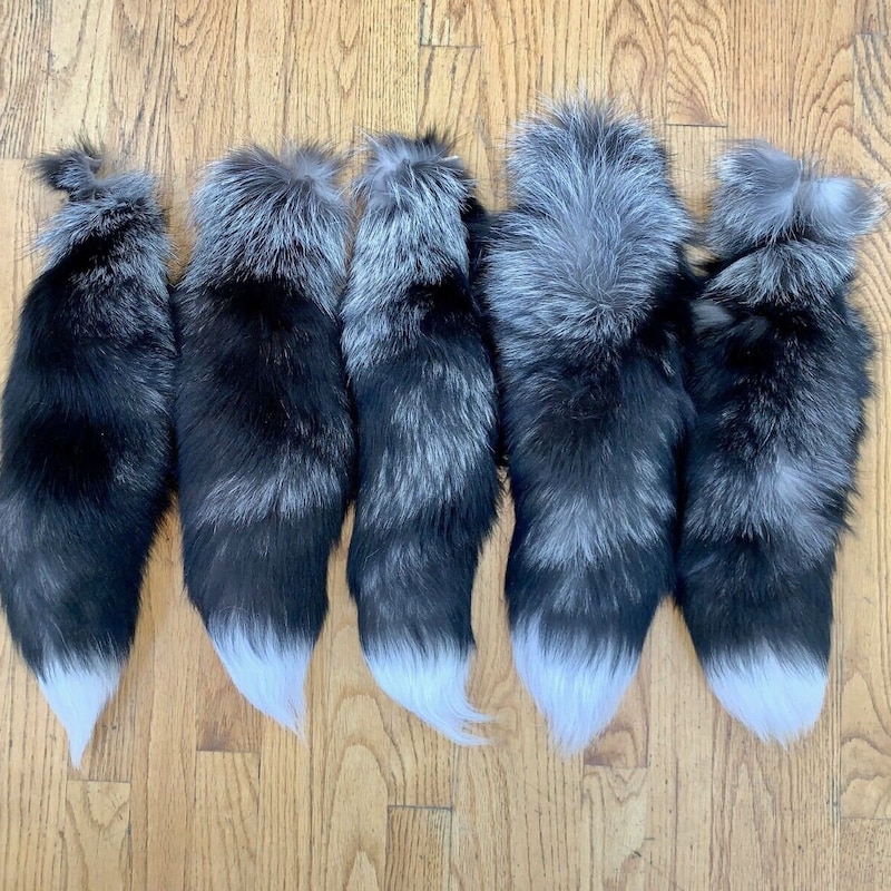 Real Fox Tails Long - Etsy UK