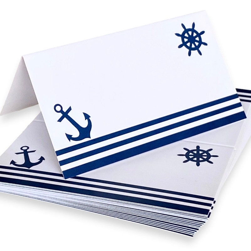 Nautical Place Cards - Etsy