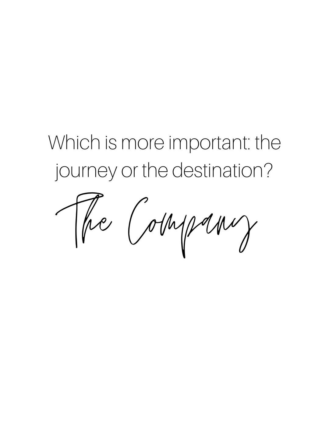 What's More Important Poster - Etsy