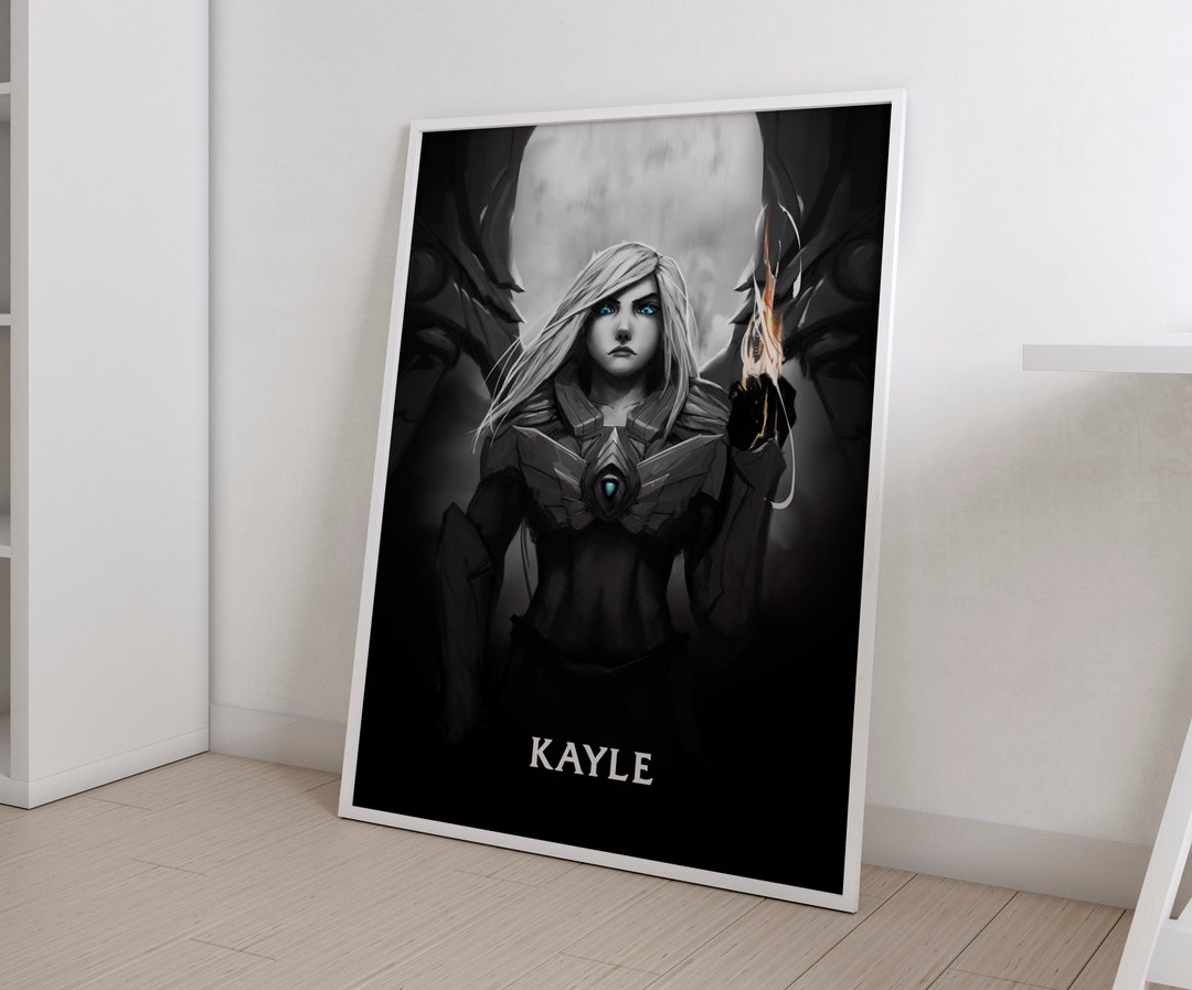 Kayle League of Legends Aether Wing Kayle League of Legends Poster the ...
