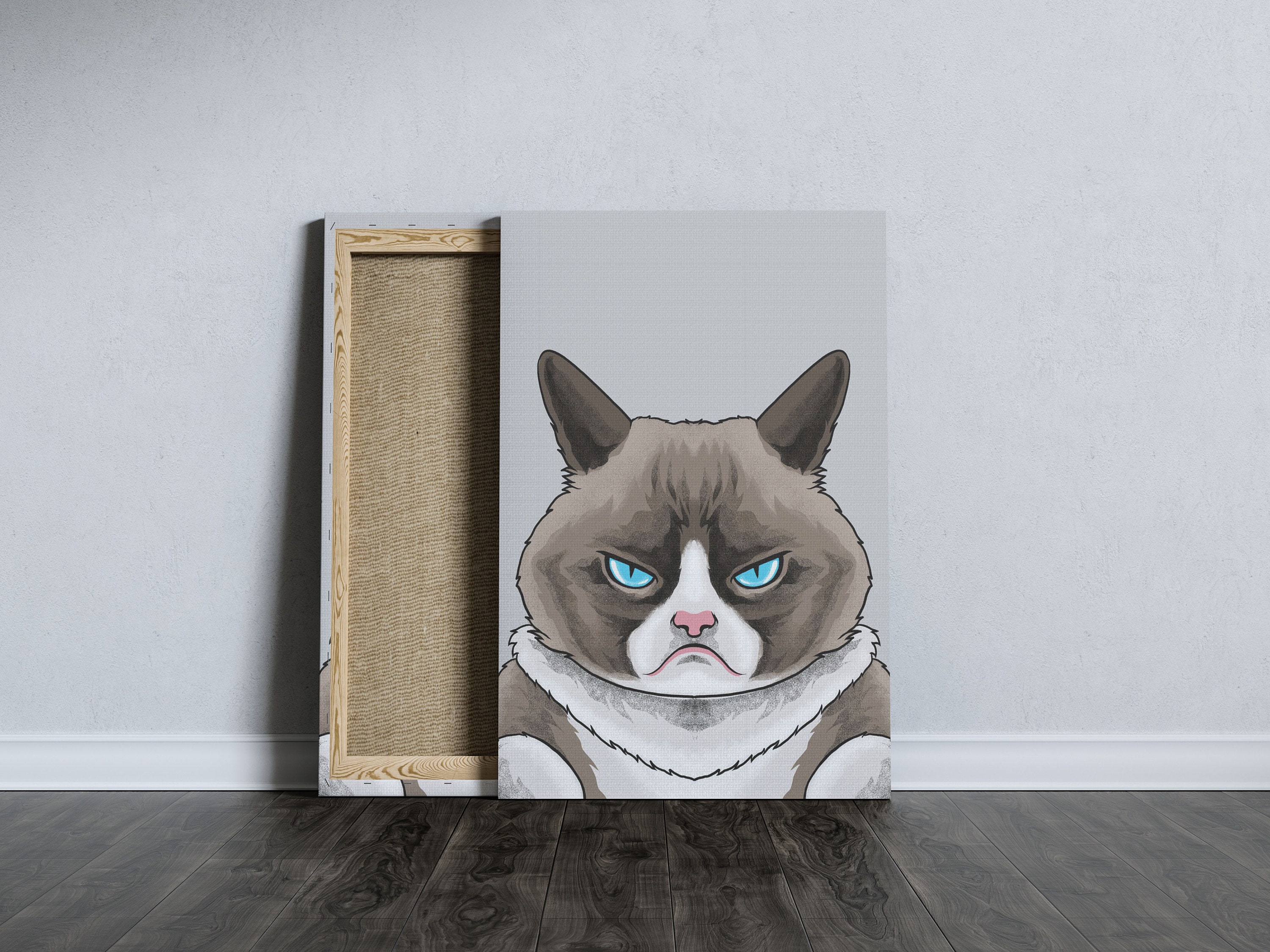 Grumpy Cat Poster Funny Memes Funny Present Meme Poster Funny Poster ...