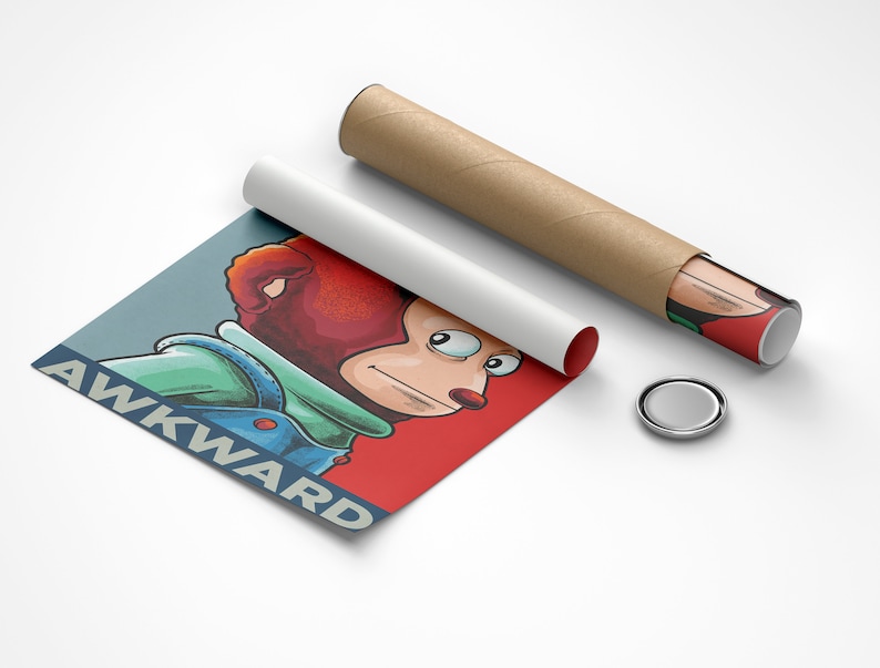 Awkward Monkey Meme Funny Monkey Poster Funny Memes Funny - Etsy