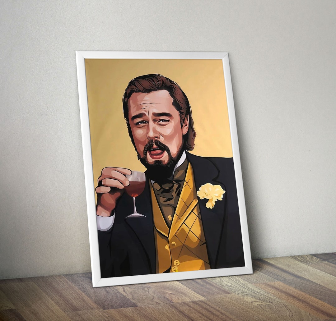 Laughing Leo Meme Funny Poster Funny Memes Funny Present Meme Poster ...