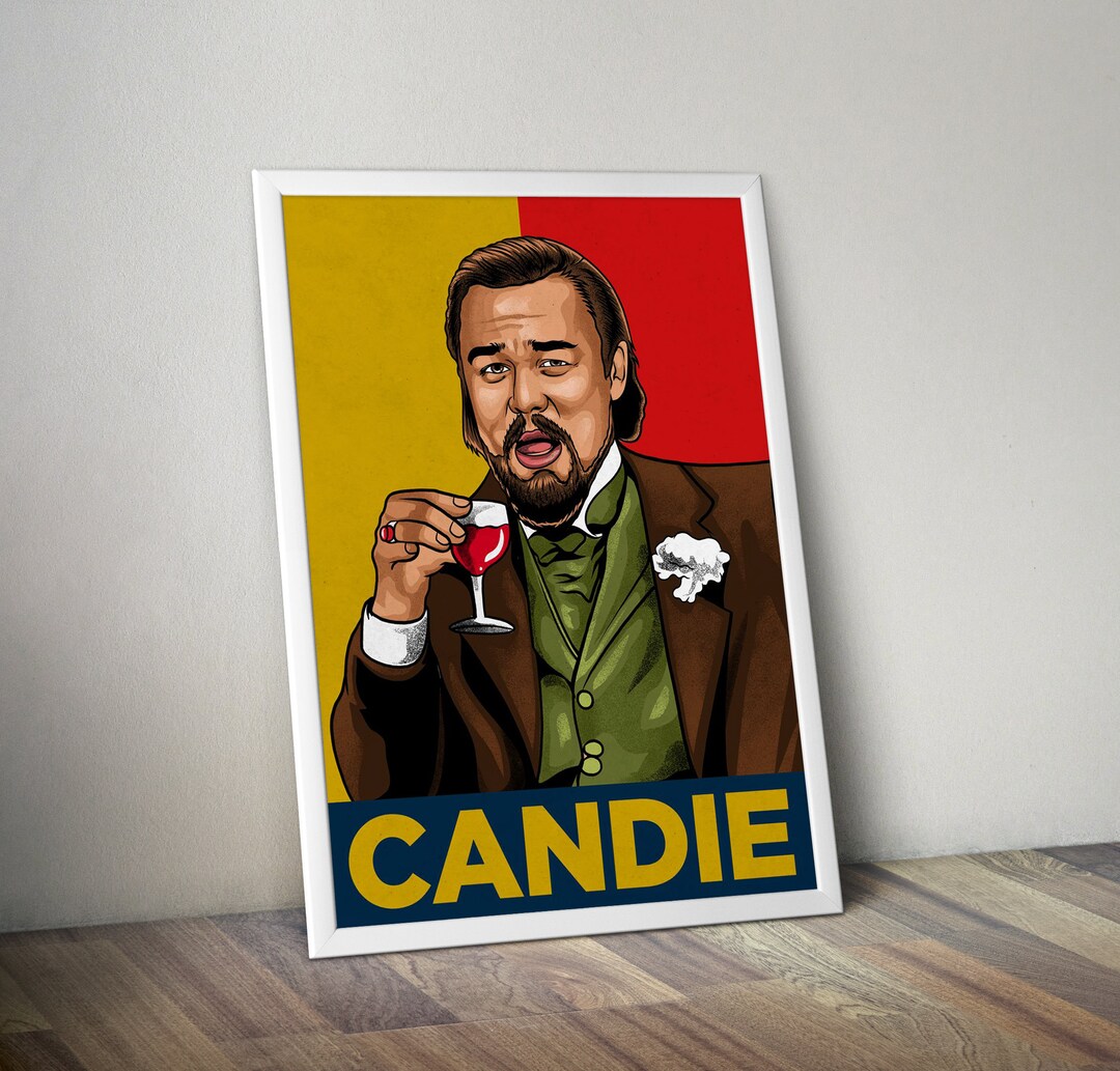 Leo Laughing Meme Funny Leo Poster Calvin Candie Funny Memes Funny ...