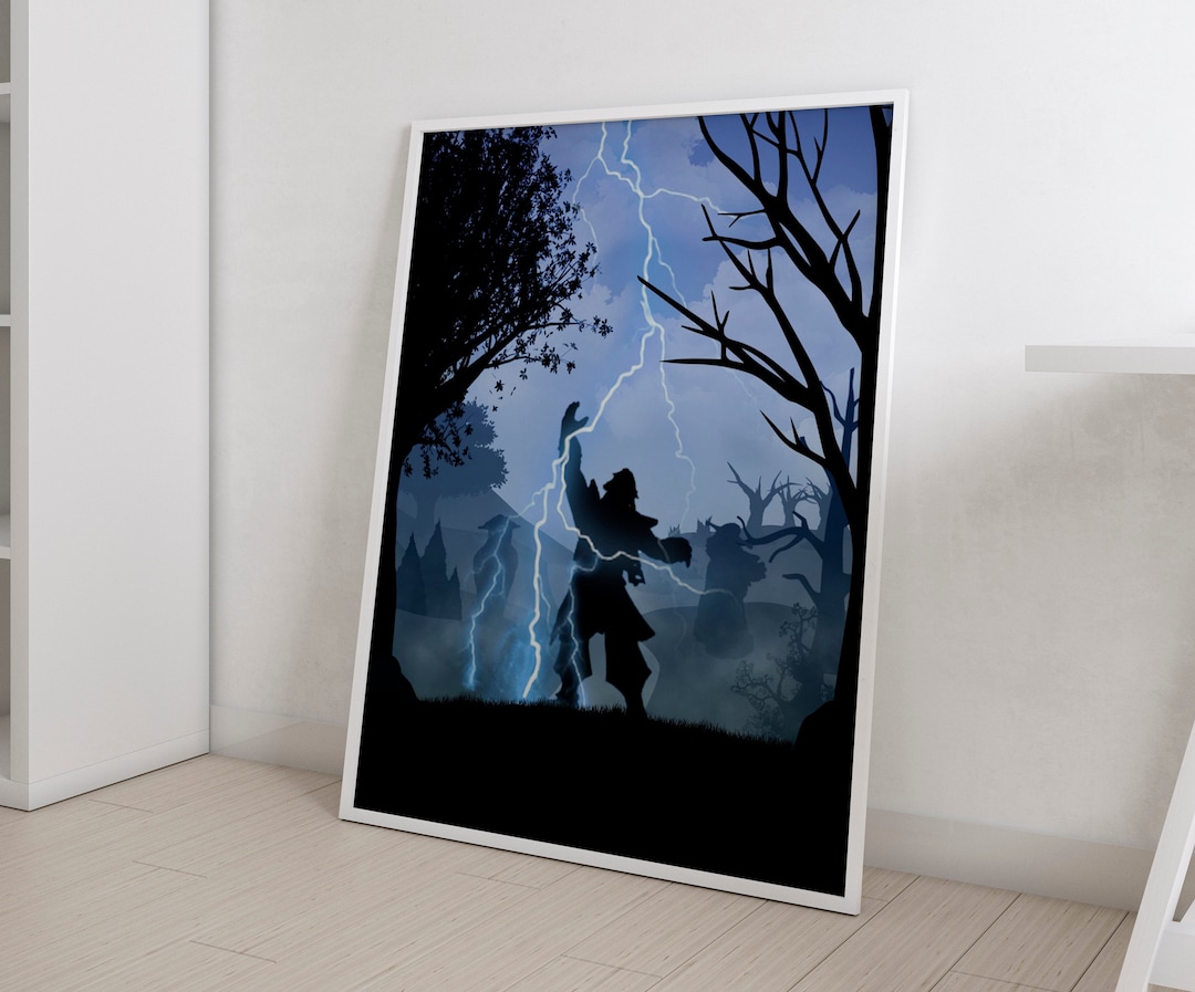 Zeus Dota 2 DOTA 2 Poster the Lord of Heaven DOTA Poster Gaming Poster ...