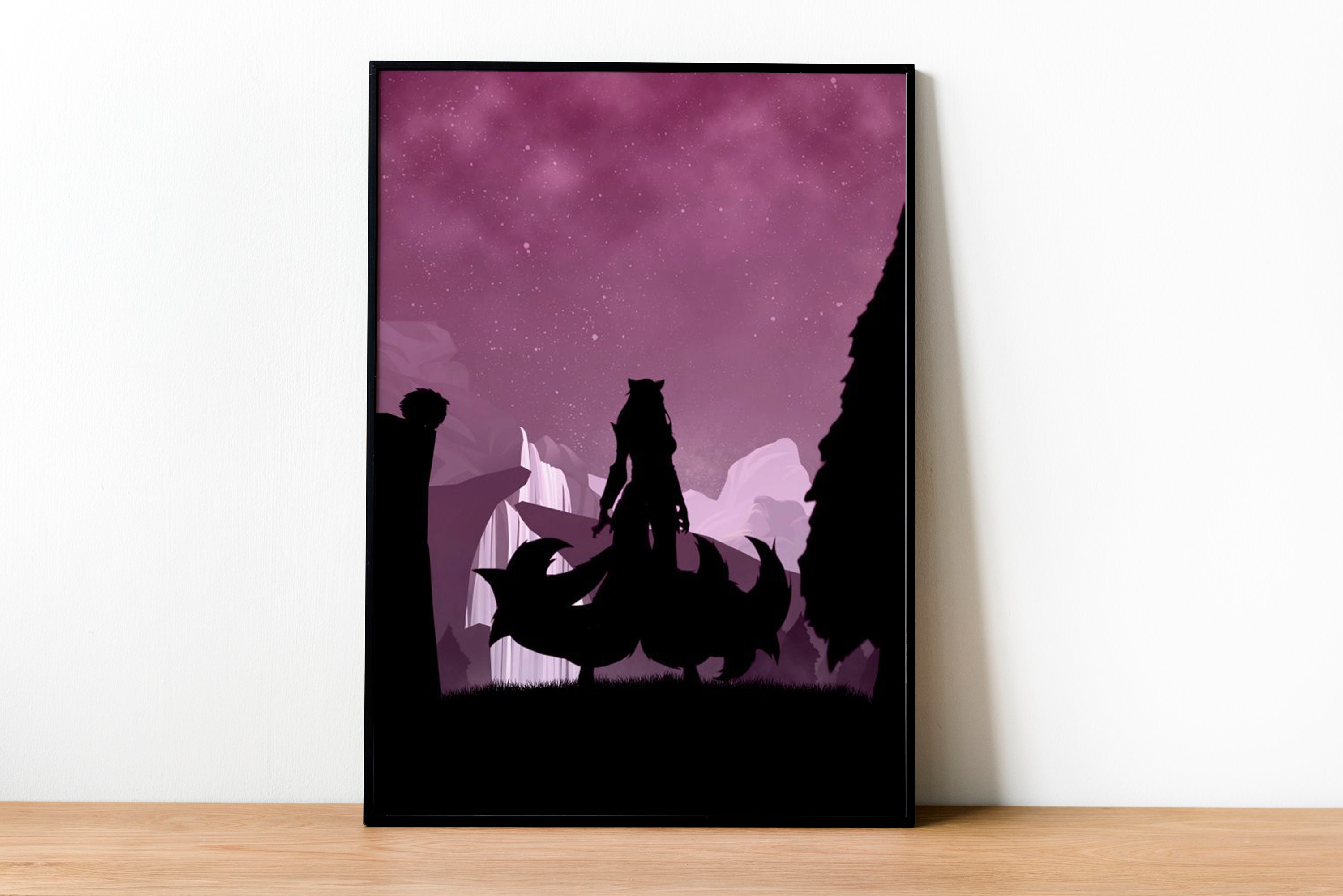 Ahri League of Legends League of Legends Poster Lol Poster Gaming ...