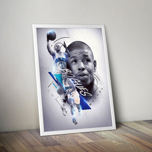 Muggsy Bogues Poster - Etsy