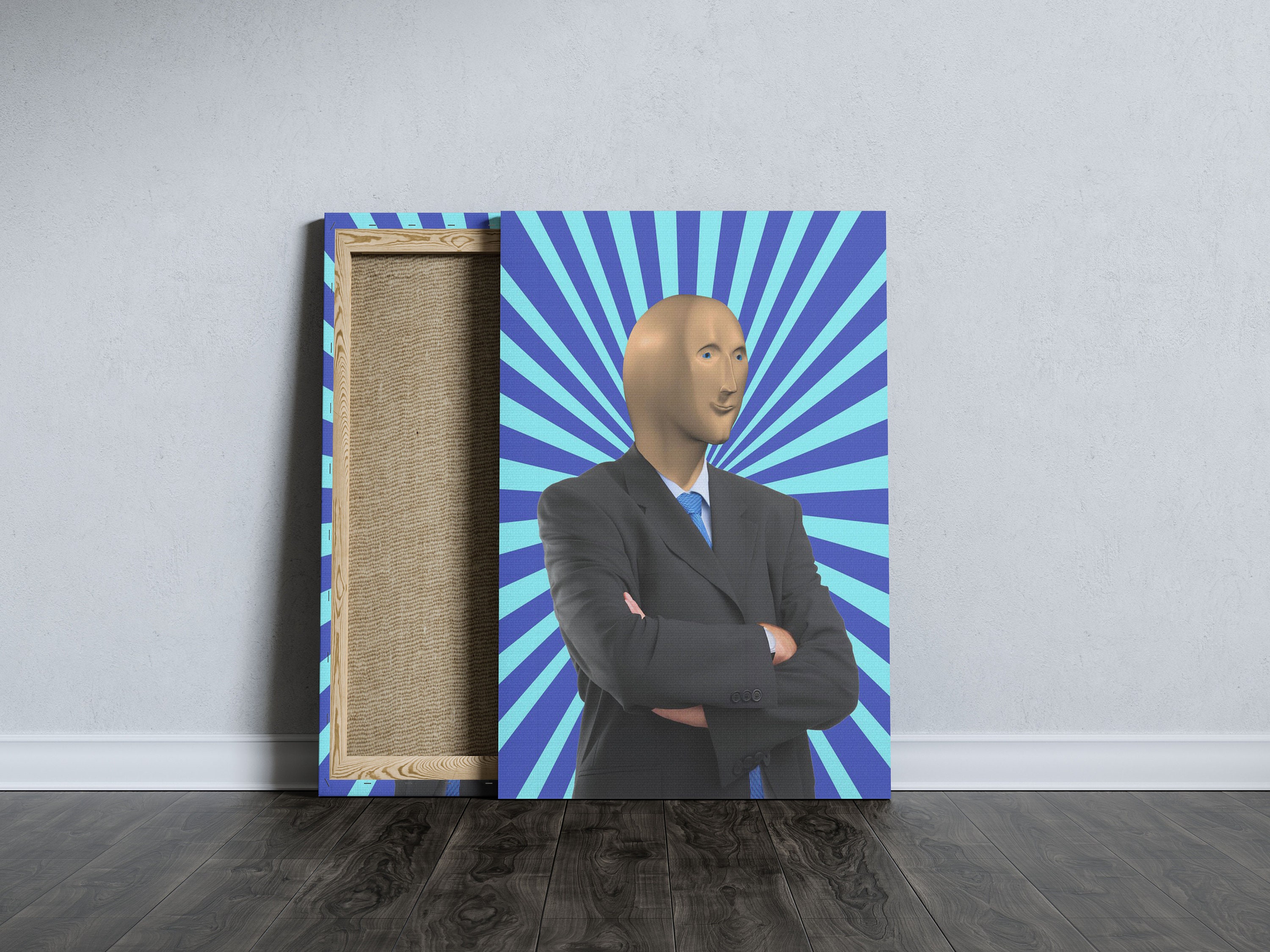 Stonks Guy Meme Funny Memes Poster Funny Memes Funny Present Meme ...