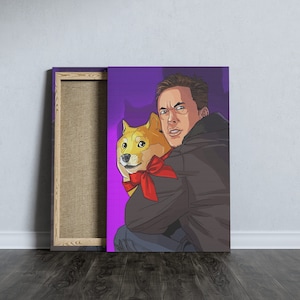 Doge Meme Doge Poster Elon Musk Lustige Meme Lustig Geschenk Meme ...