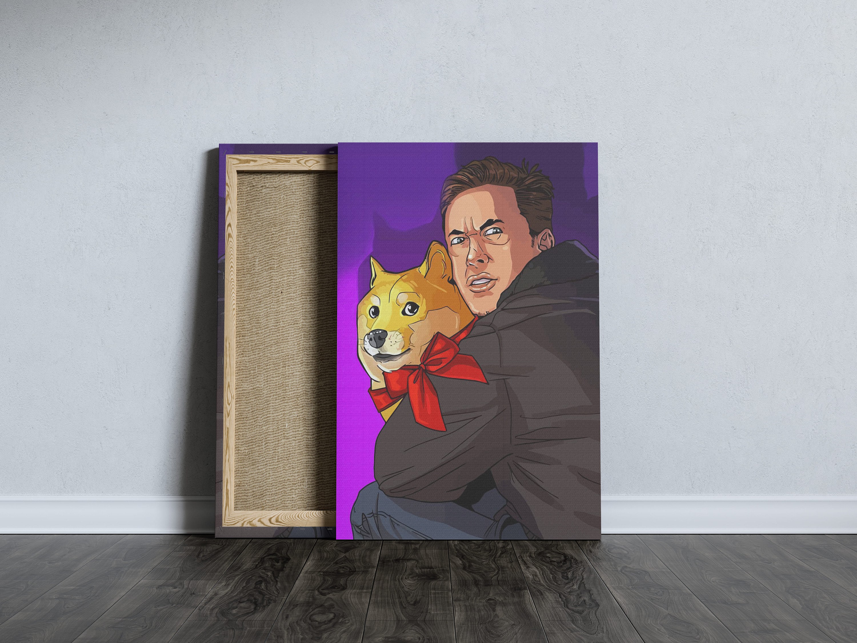 Doge Meme Doge Poster Elon Musk Funny Memes Funny Present Meme - Etsy