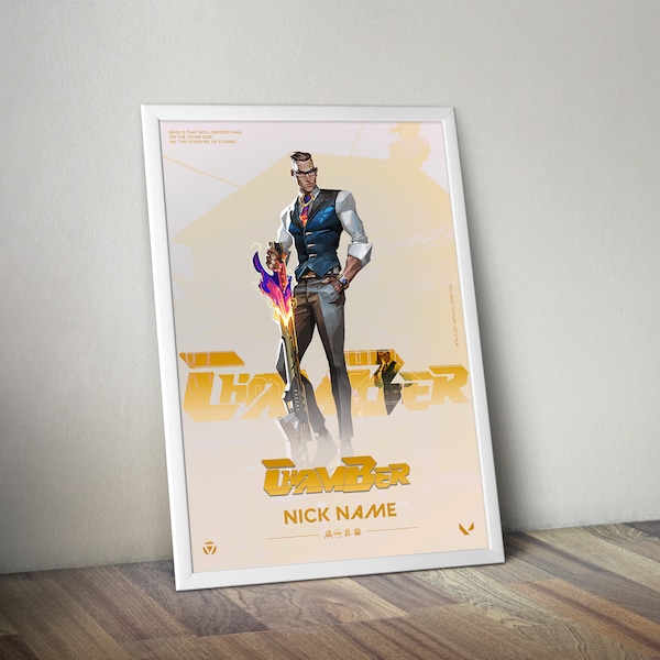 Valorant Chamber - Etsy