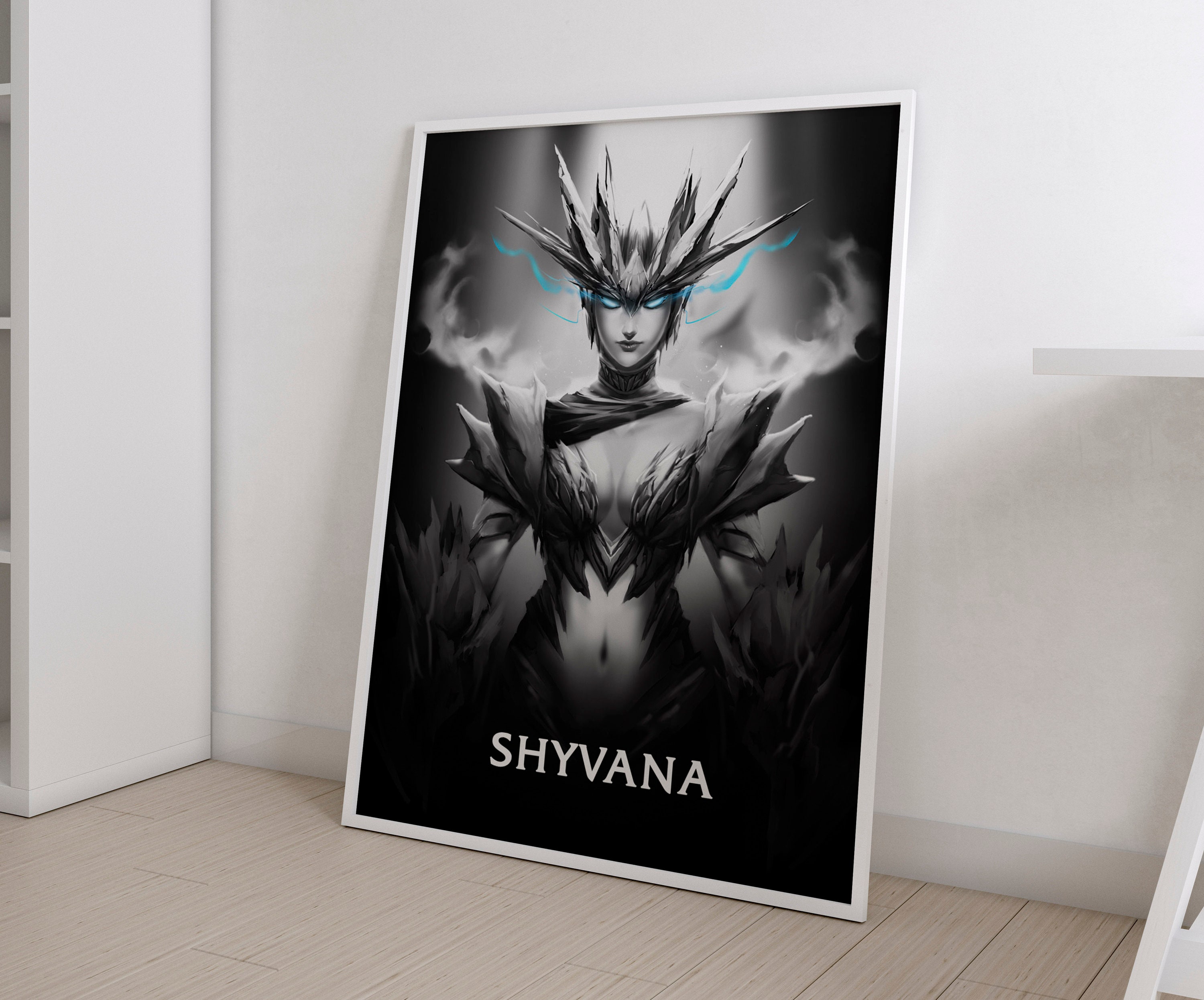 Ice Drake Shyvana Splash Art